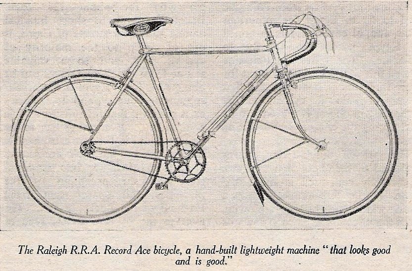 ON THE DROPS: Raleigh Record Ace (RRA) 1947-1954