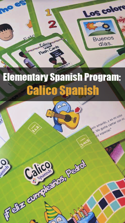 Mommy Maestra: Calico Spanish for Elementary Students