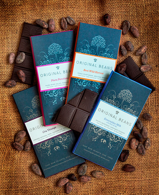 Love The Planet: Love Chocolate, Original Beans.