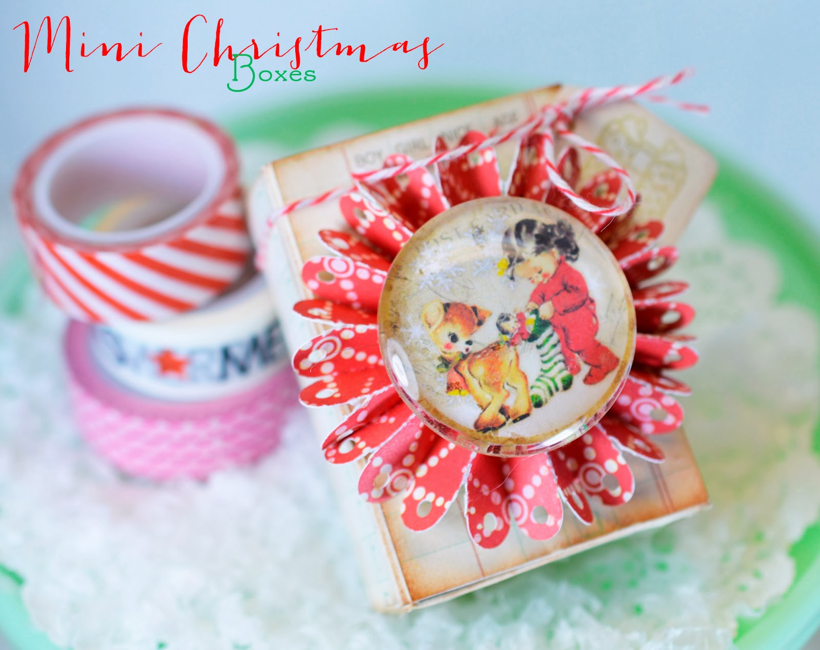 Lori Hairston: Mini Christmas Boxes