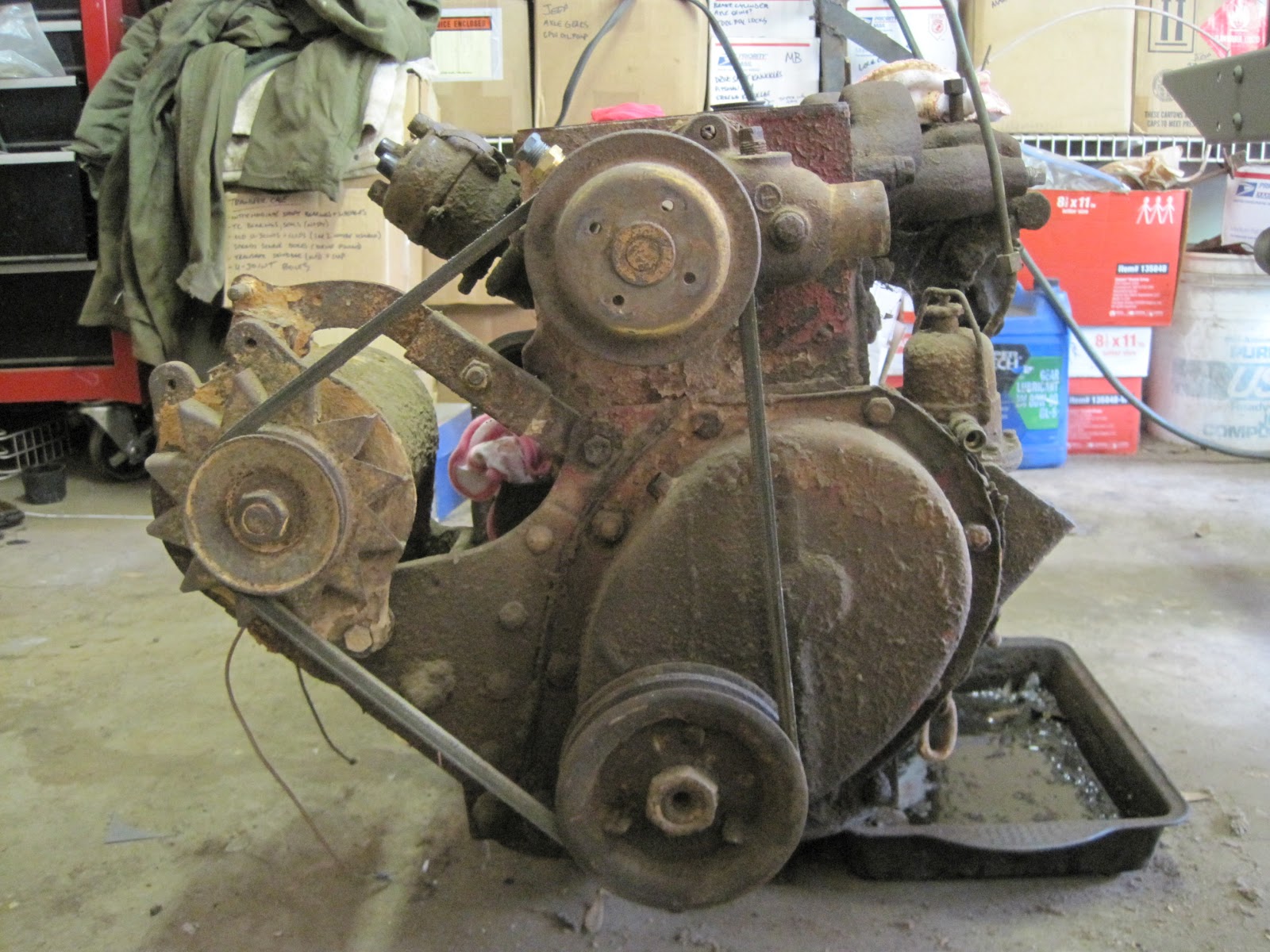 Rustbucket Resto: Engines...Door Number One: CJ2A or 3A or...Military?