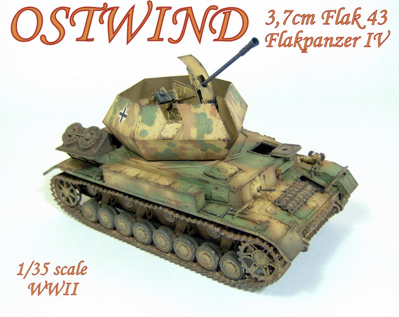 Gulumik Military Models: Flakpanzer IV OSTWIND 1/35 Trumpeter - Gallery