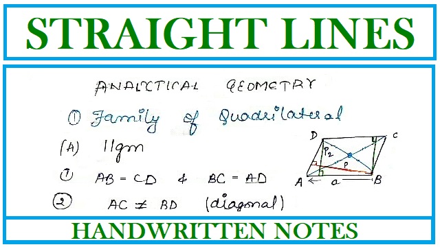 Class 11 Mathematics Handwritten Notes Straight Lines NEET JEE Lecture Notes Best Handwritten class-11-mathematics-handwritten-notes-straight-lines-neet-jee-lecture-notes-best-handwritten