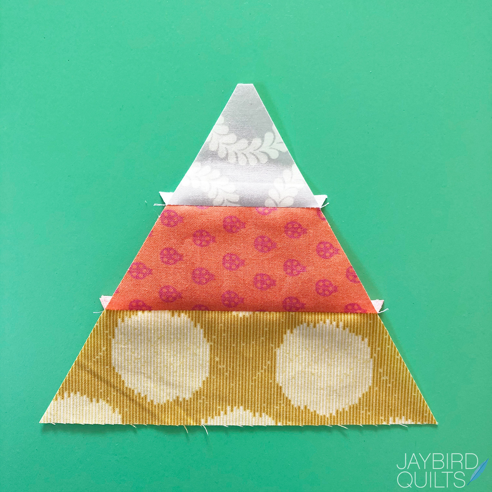 Jaybird Quilts: Candy Corn Block Tutorial