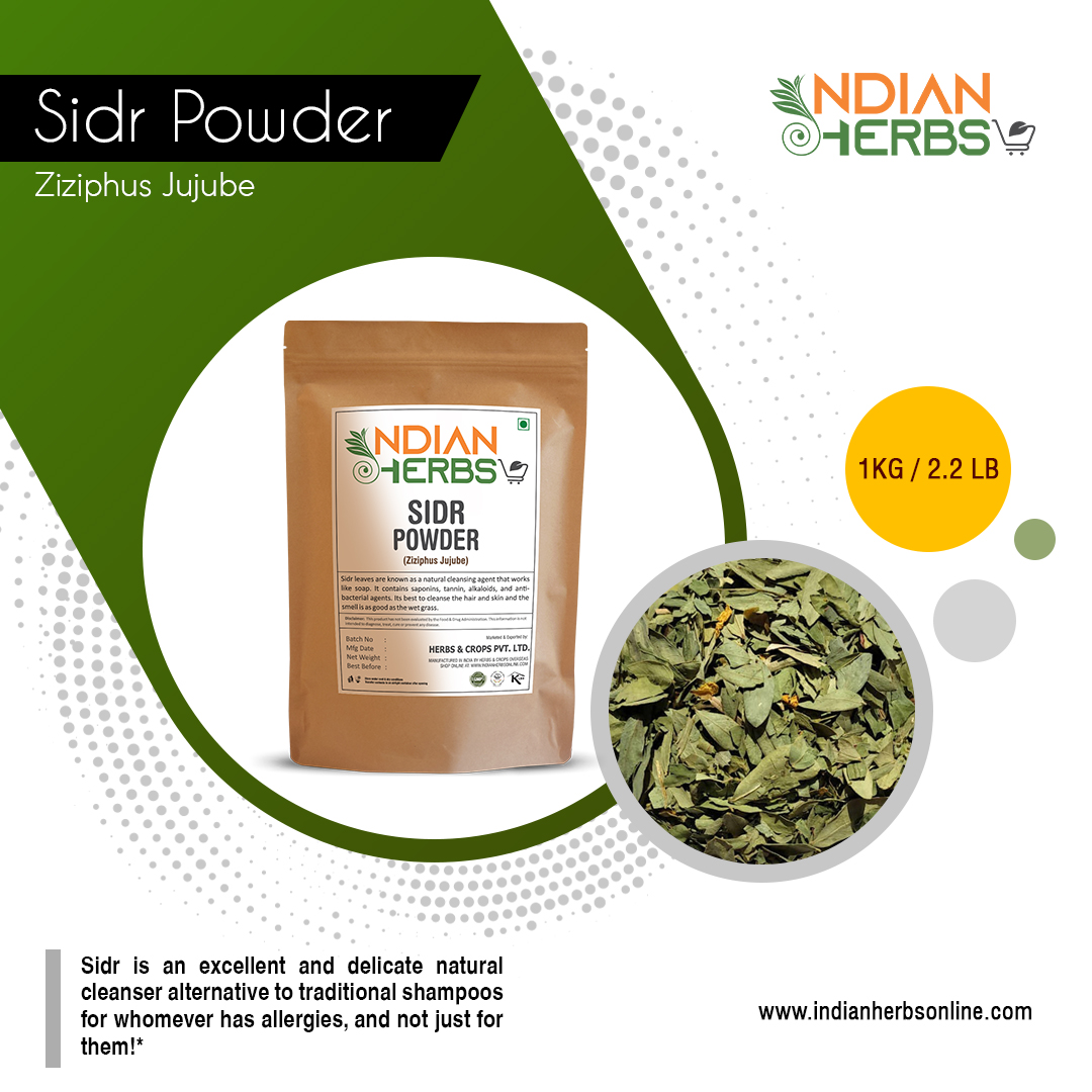 Sidr Powder Buy Online | Ziziphus Jujube | 1KG / 2.2 LB ( Value Pack )