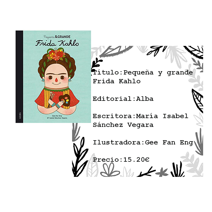 Pequeña y grande Frida Kahlo