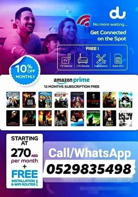 Du Home Internet Offers