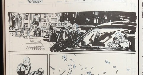 Red Bull Rising: Mitch Gerads' Original Comics Art Gives Me Butterflies