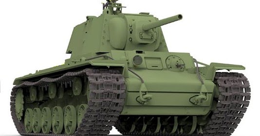 The Modelling News: Preview: Ryefield Model's new 35th KV-1 "Simplified ...