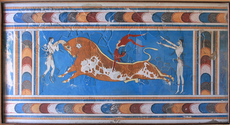Ancient Celebration: Bull Leaping in Minoan Crete: 1700 - 1450 BCE