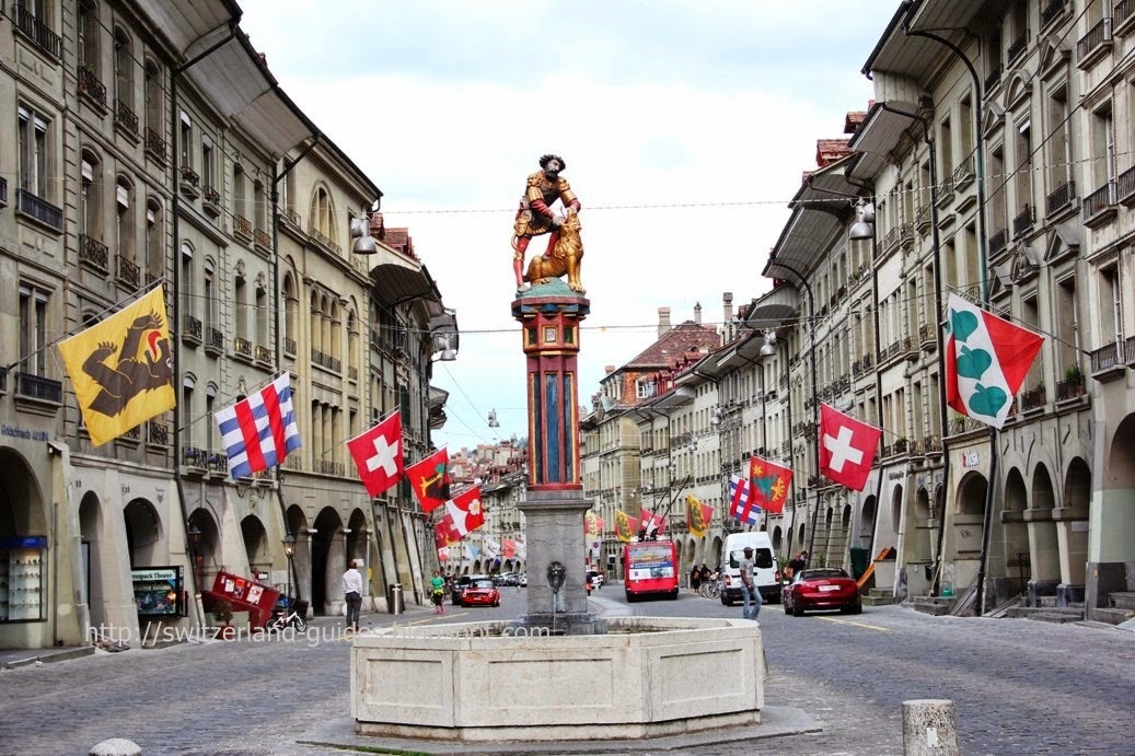 น้ำพุสวยๆ แห่งเมือง Bern (Bern Fountains)