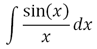 Series de Potencias para Integrales: Integral de Seno de X sobre X