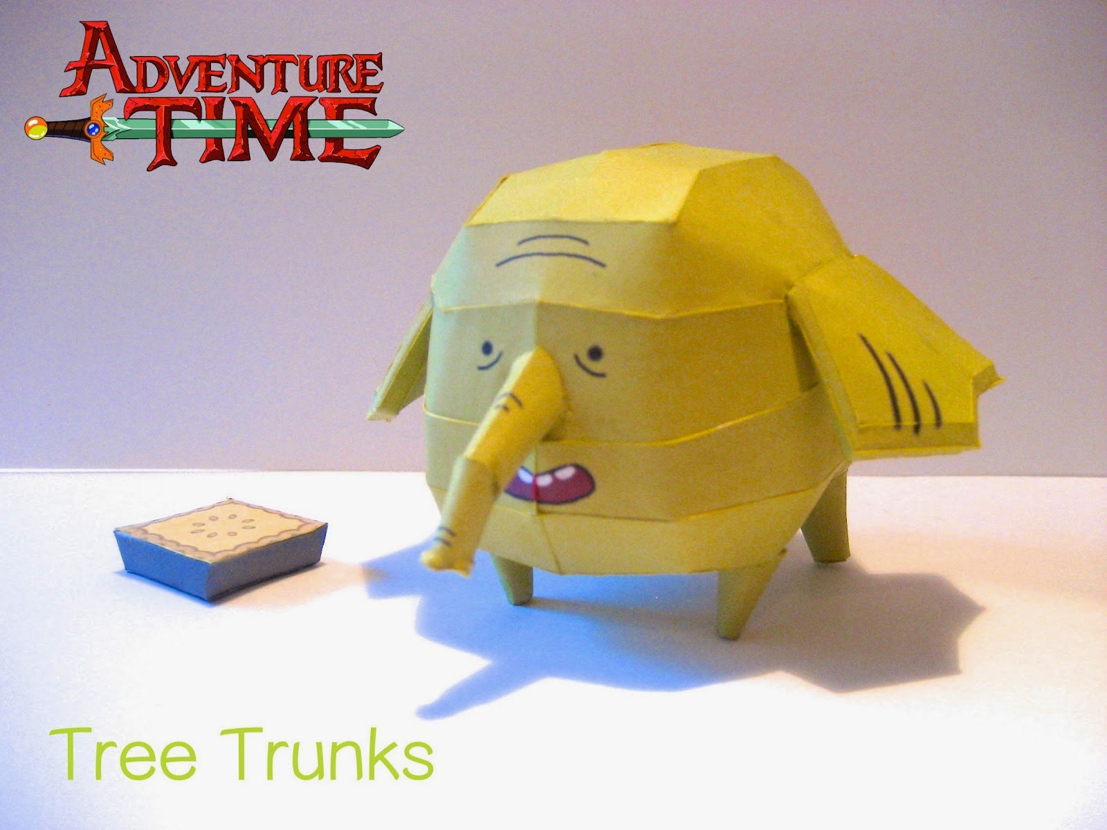 Papercraft Adventure Time Tree Trunks - Papercraft4u | Free Papercrafts ...