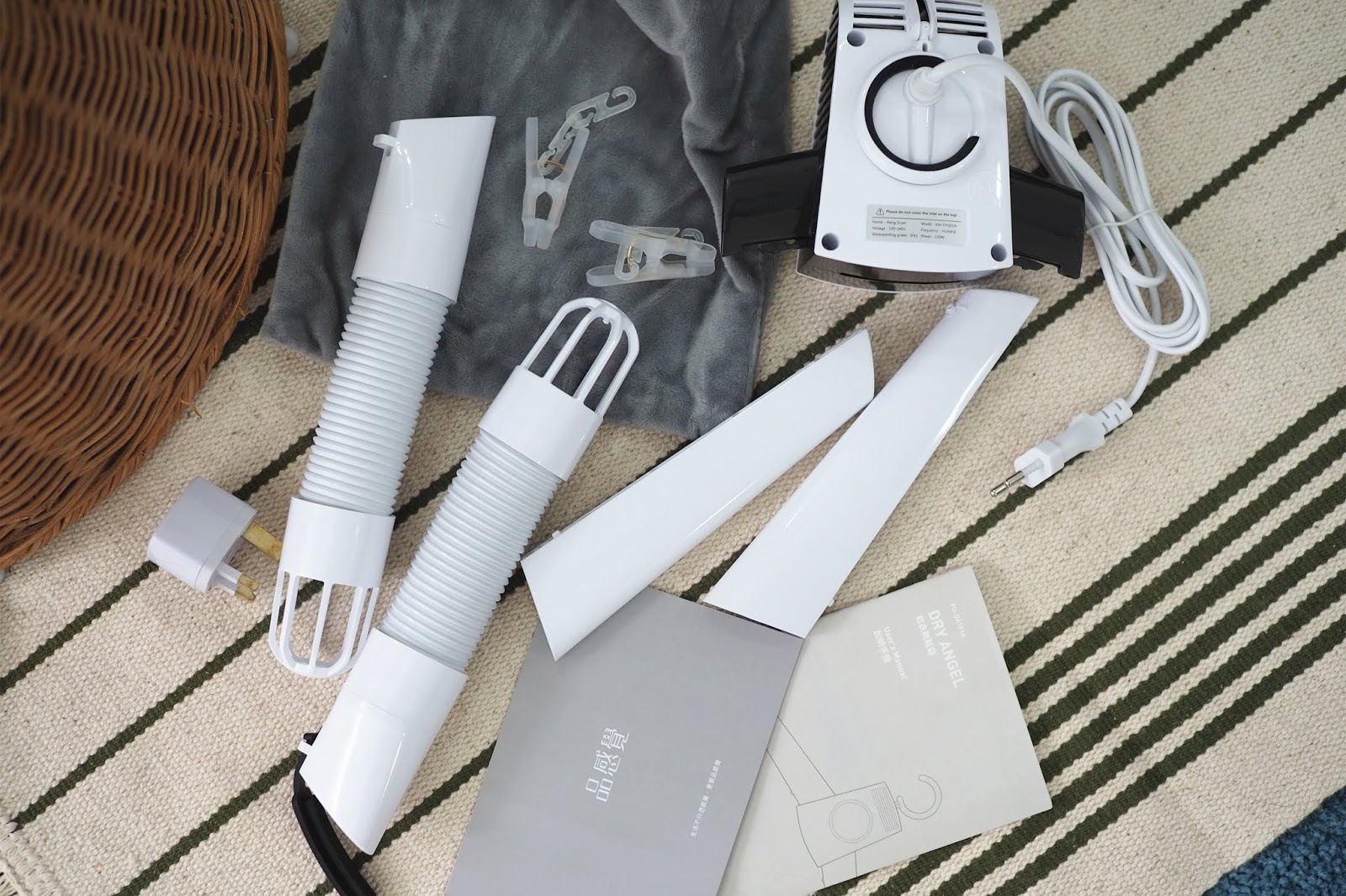 【開箱】帶著走的『干衣機』？Futurous Dry Angel 微型烘衣烘鞋機 myfeel 品感覺（折扣碼：MYFEELJEZ