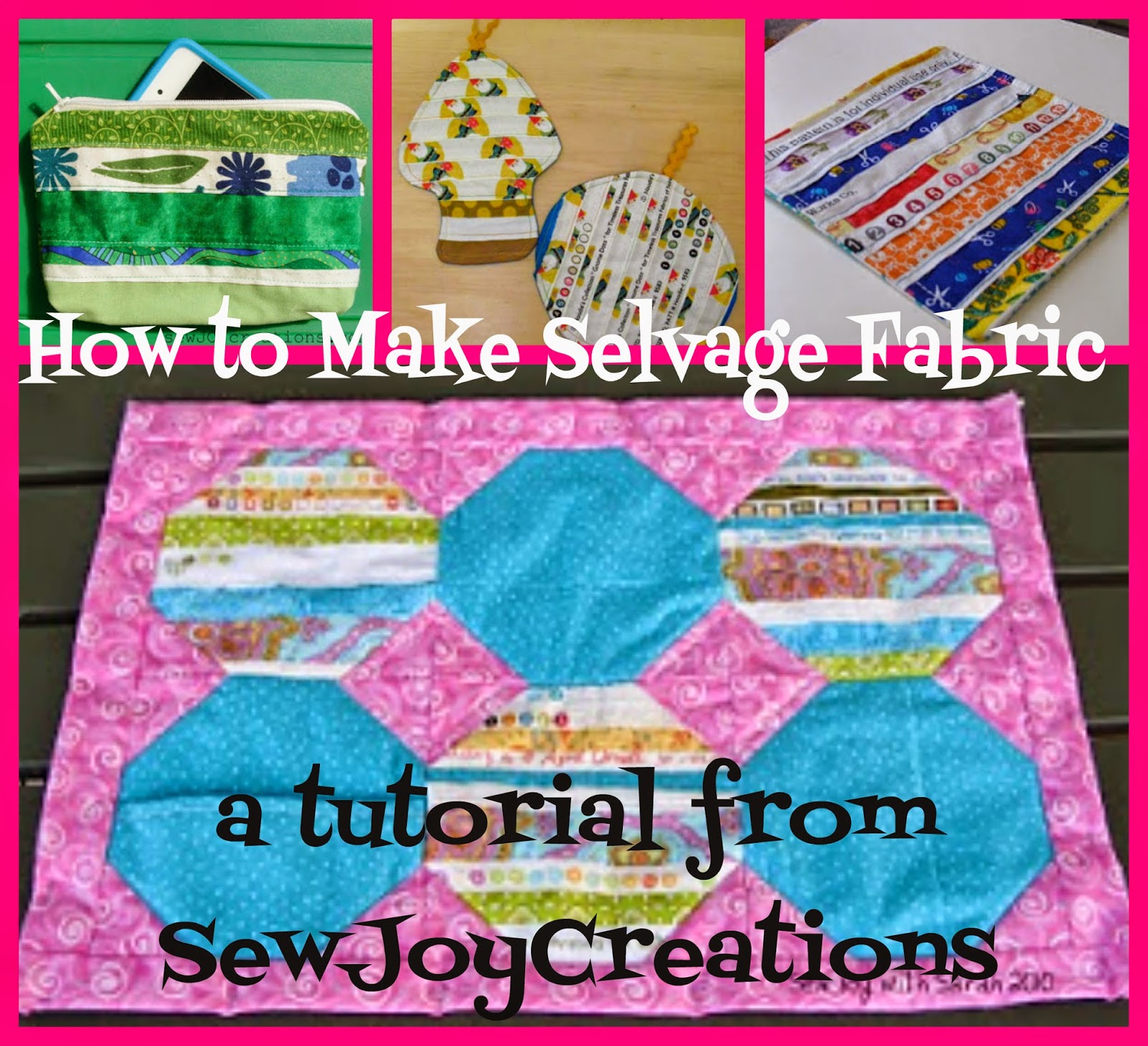 Sew Joy: Making and Wrapping - Christmas in July Day 2
