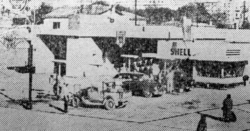 Estación de Servicio Shell Argentina. Ubicada en la intersección de ...
