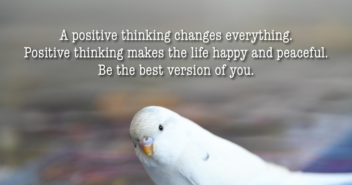 10+ Positive Thinking Status