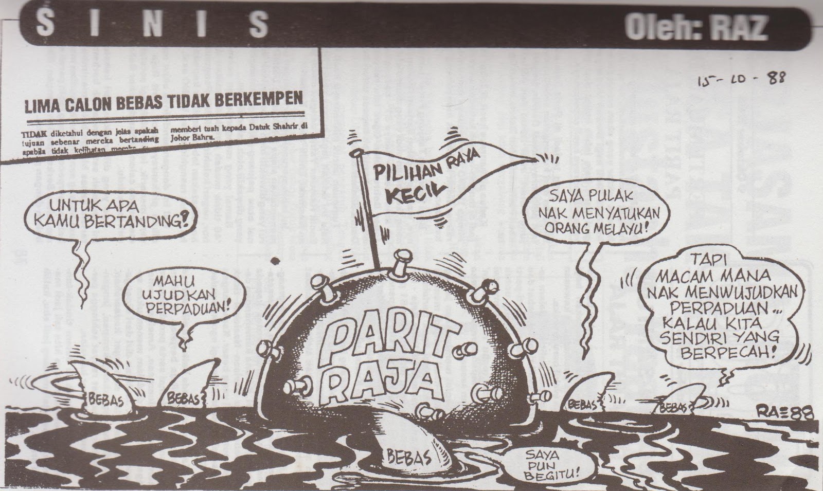 Pak Habib S.H.ALATTAS The Writer: Perang di Parit Raja (1991): PARIT ...