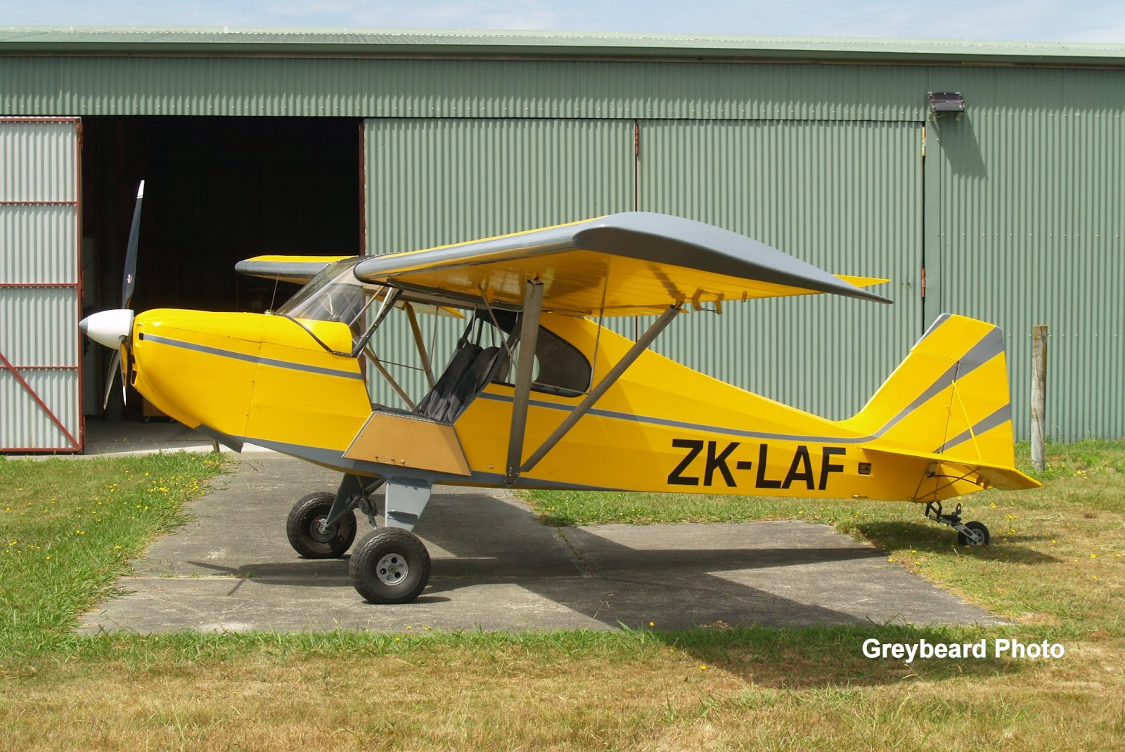 NZ Civil Aircraft: Fisher Dakota Hawk ZK-LAF Flies at Nelson 25-1-2020