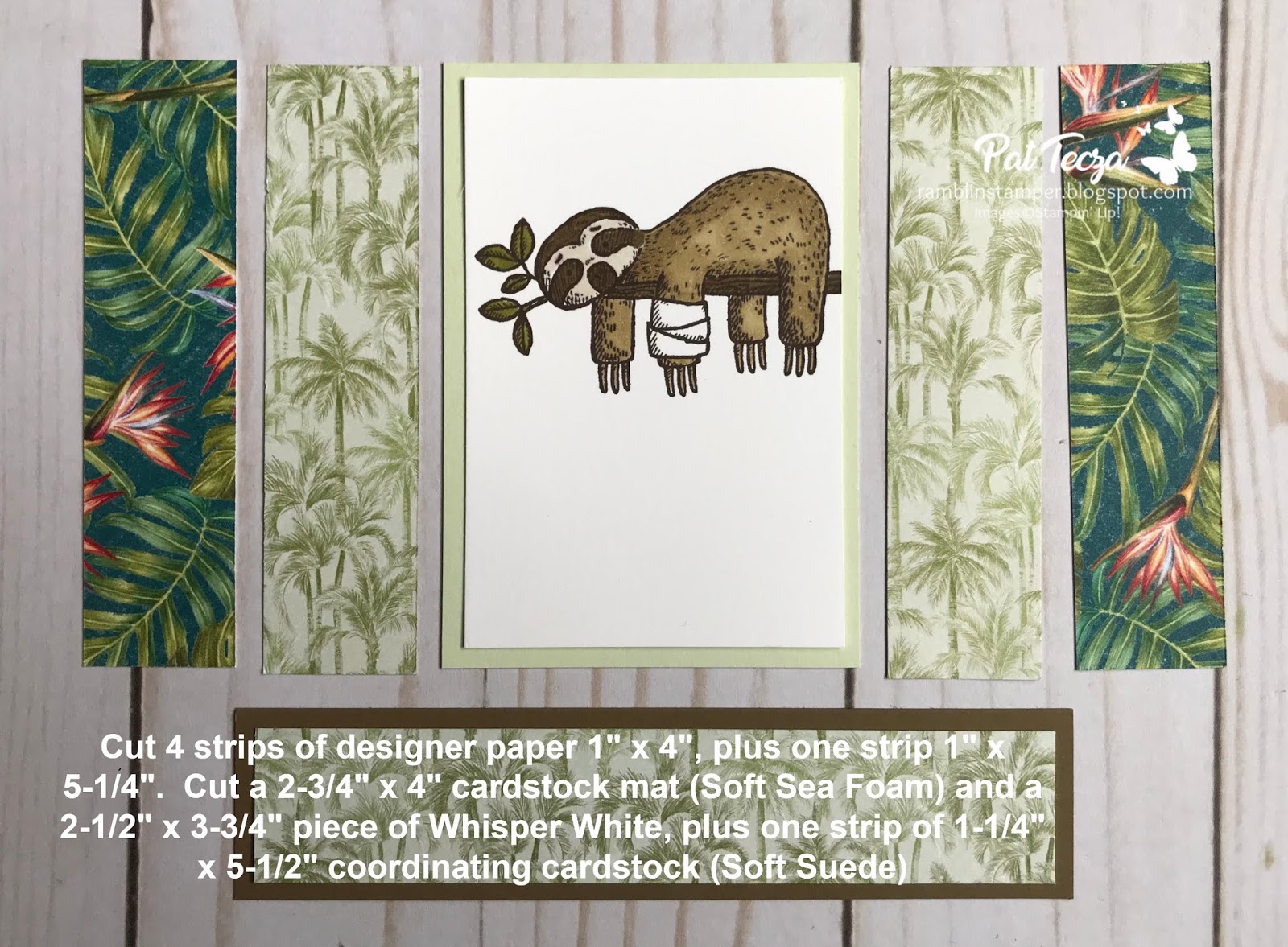 Ramblin' Stamper: Bridge Fold Card with Tutorial #sharesunshine