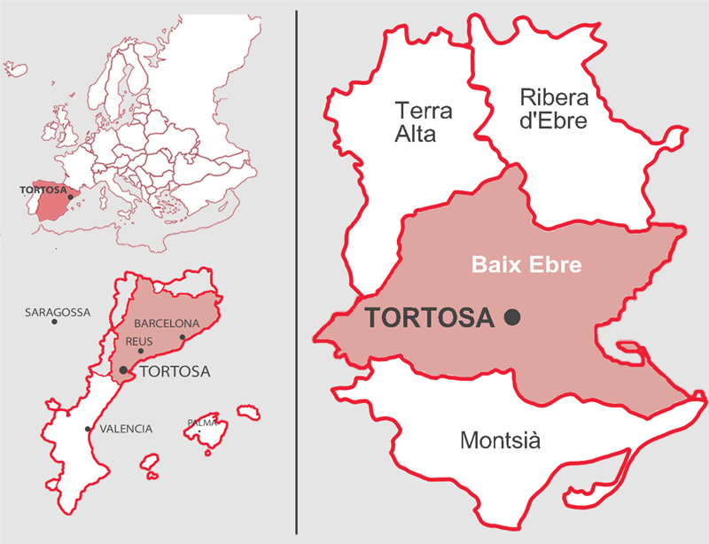 Coneix Tortosa !: Localitazació, entorn i clima