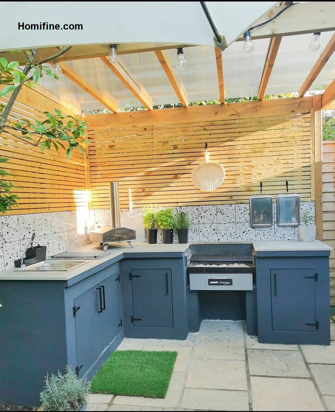 7 Ideas to Build Kitchen Outside the House ~ Homifine.com