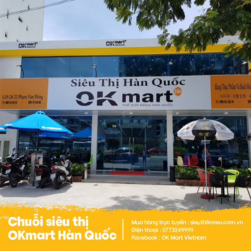 Giới thiệu về hệ thống siêu thị OKMart - Thế giới hàng Hàn Quốc Korea