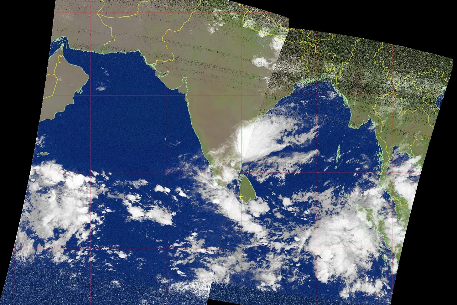 NOAA weather satellite reception