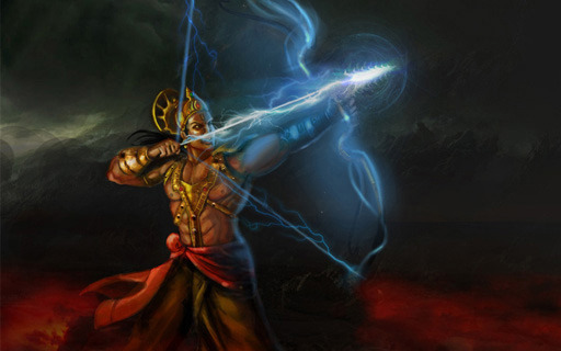 Logic Astra: Warriors besides Arjuna who used a divine bow.