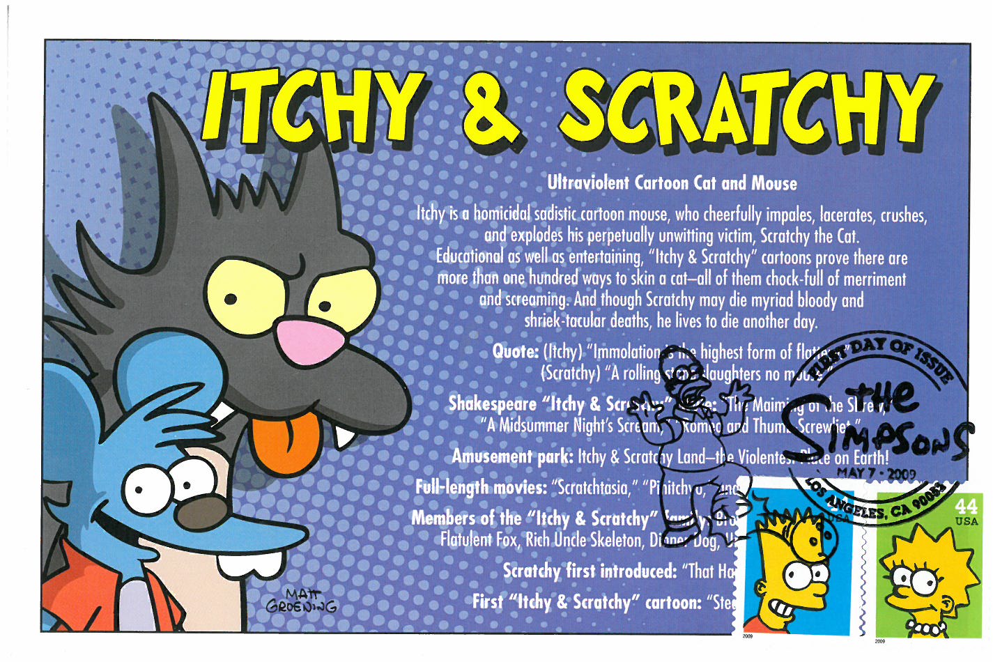 The Simpsons Cat Vs Mouse