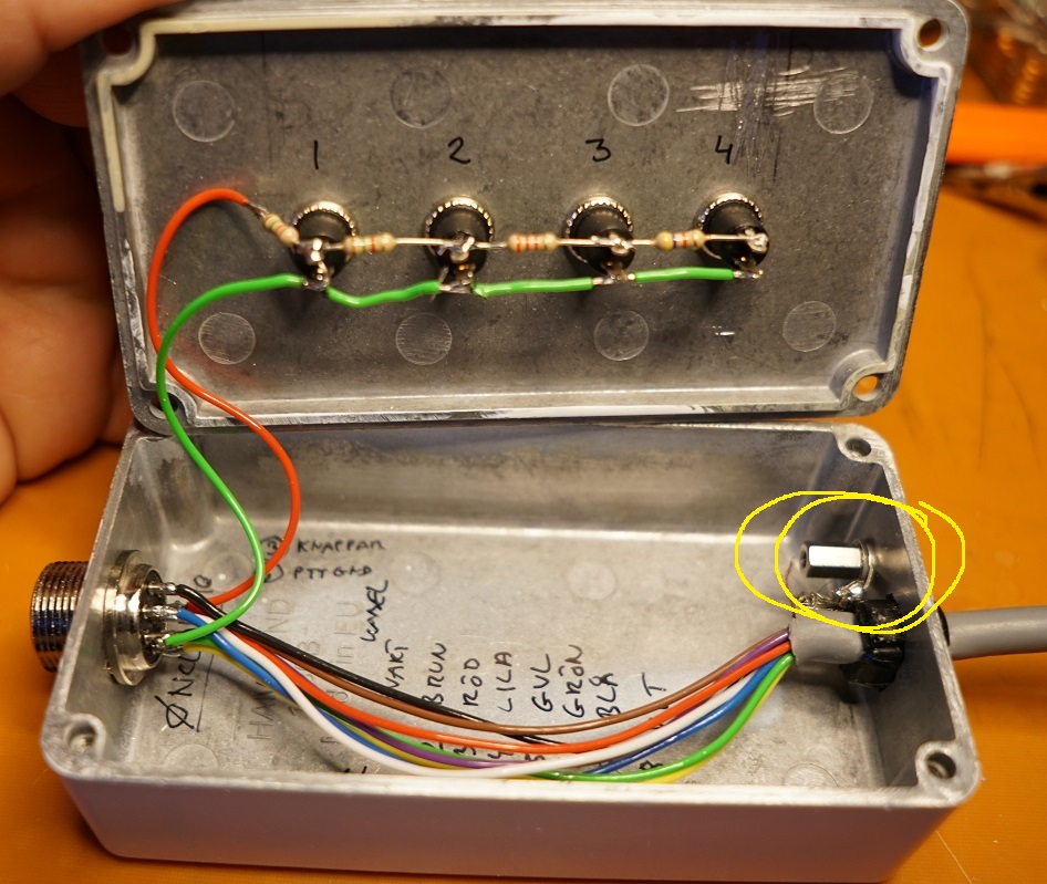 SM0NCL: ICOM IC-9700 CW VOICE memory external key pad