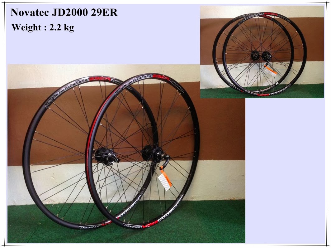 _: Novatec JD2000 29ER wheelset