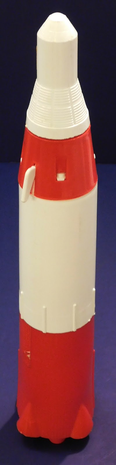 Toys and Stuff: Processed Plastic Apollo Moon Rocket v3