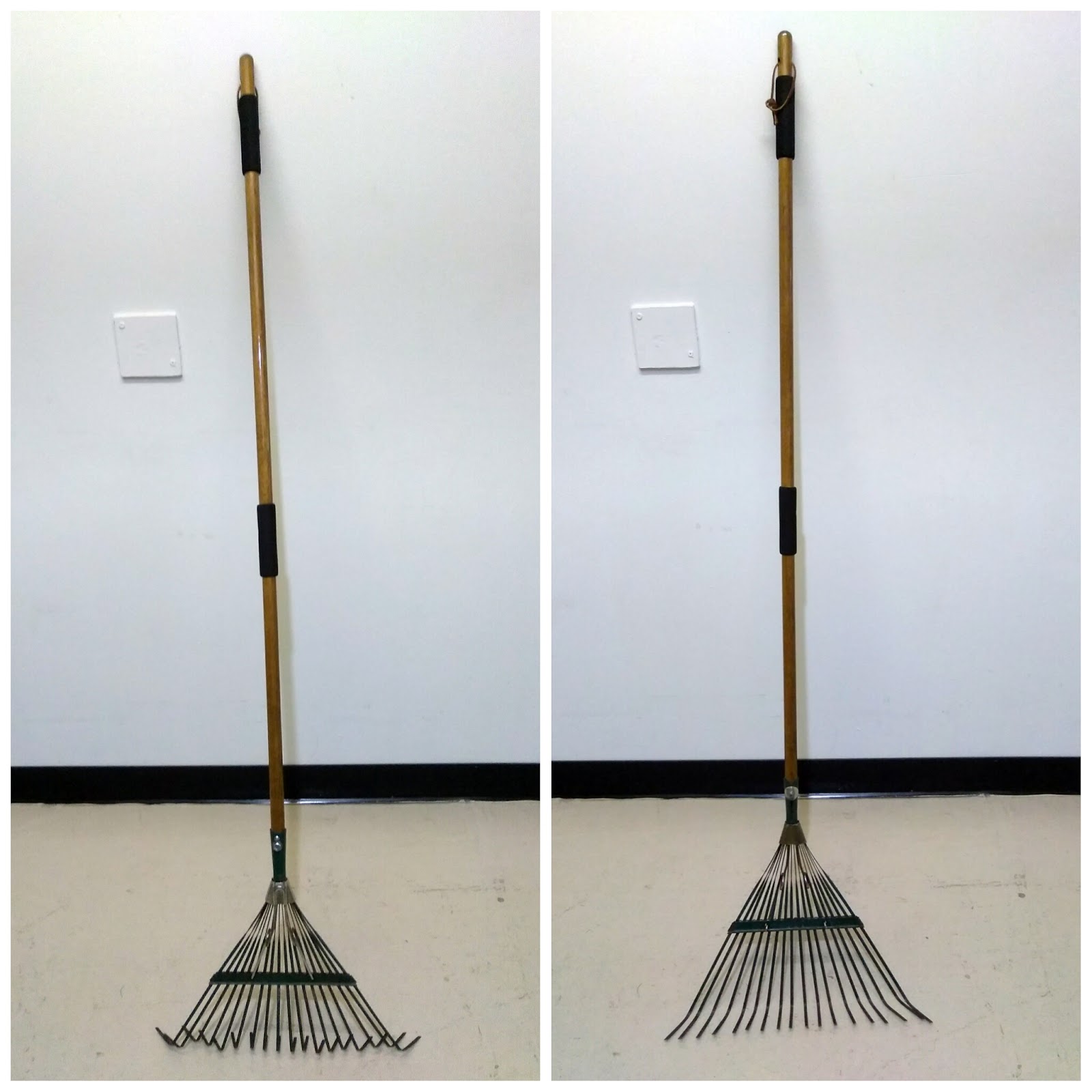 How to put a Handle on a Spring Action Leaf Rake