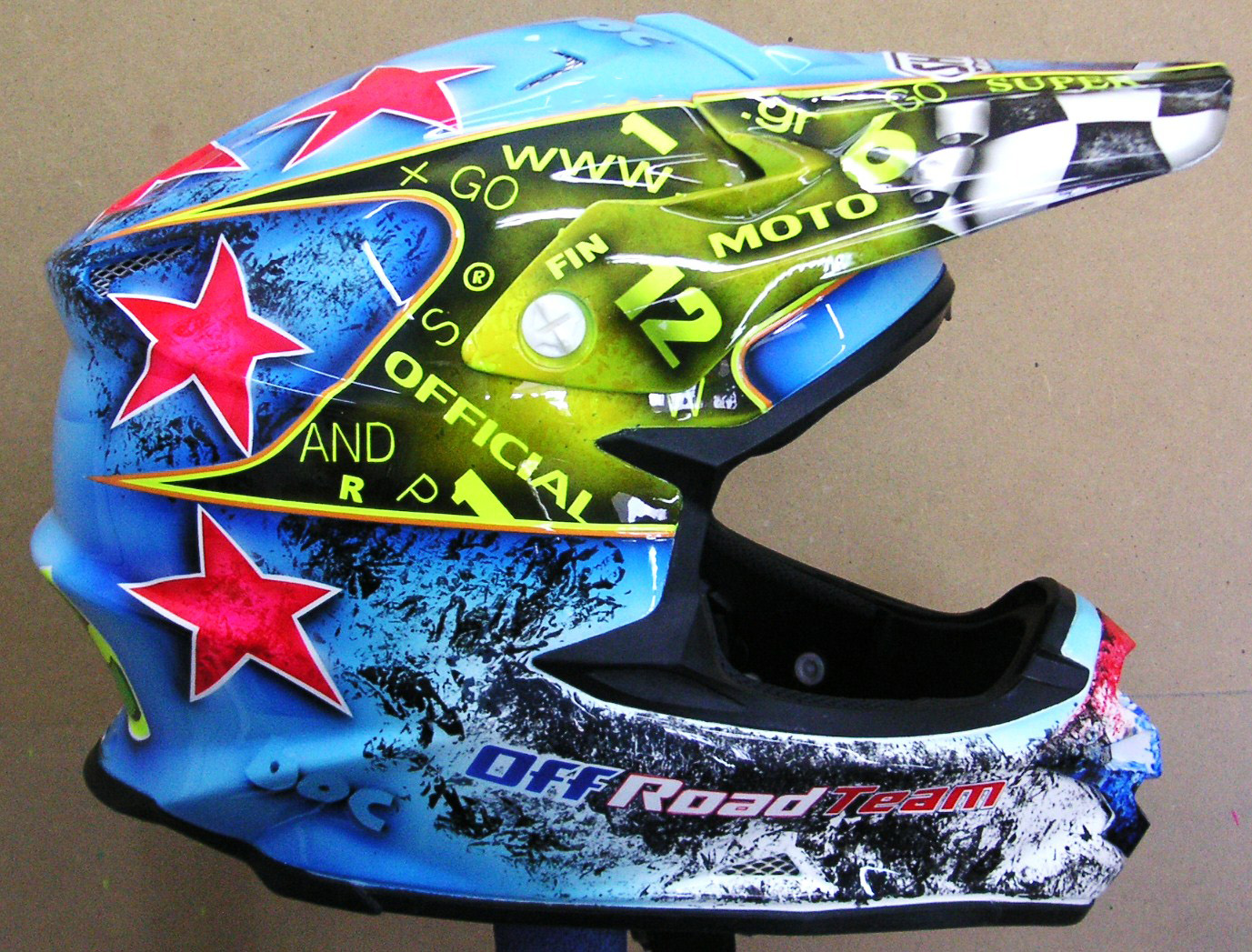 Custom Helmet Design Template