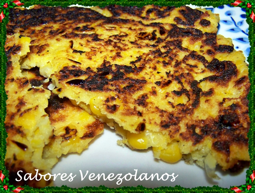 Sabores Venezolanos: Cachapas de Maiz Dulce Dorado y Harina Pan