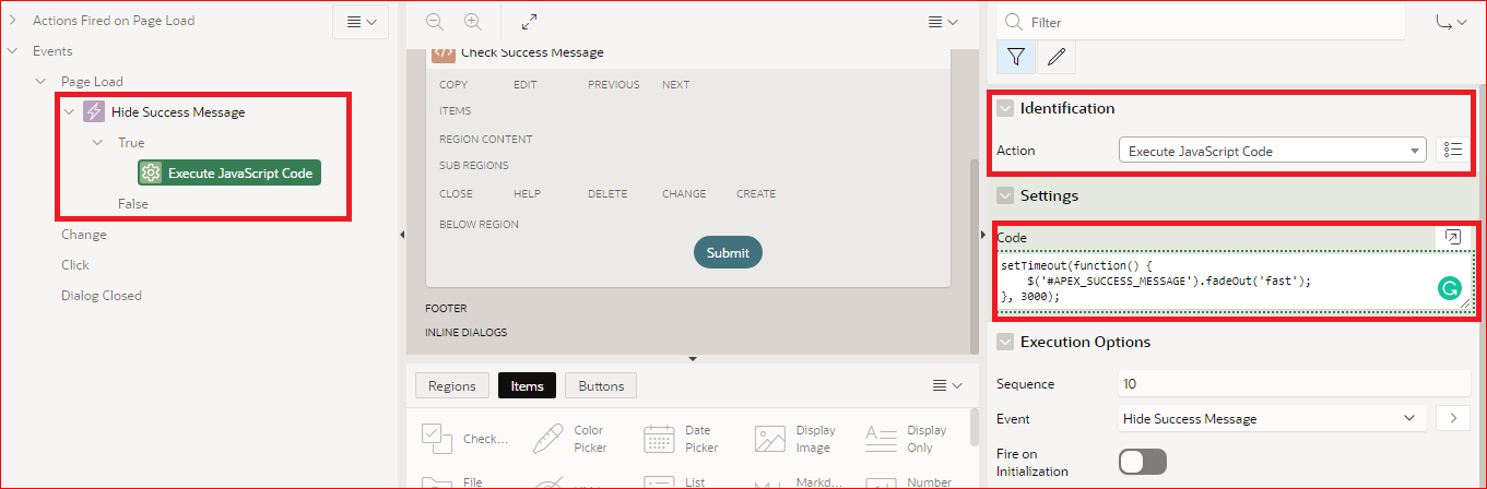 How to Hide Success Message After Few Seconds in Oracle APEX ...