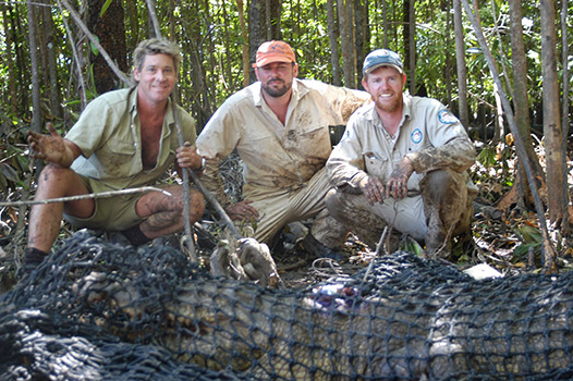 Outback Snack Australia: Australian Crocodile hunters