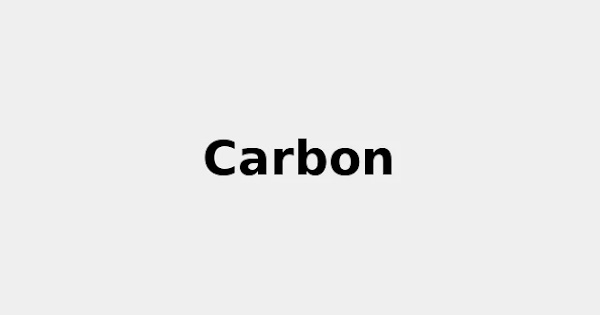All about Carbon: Properties, Color, Uses and more... 2022