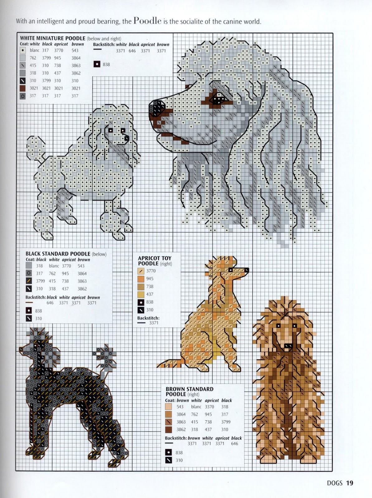 Cross Stitch Dogs Patterns - Χειροτεχνήματα: Σκυλάκια για κέντημα / Dog ...