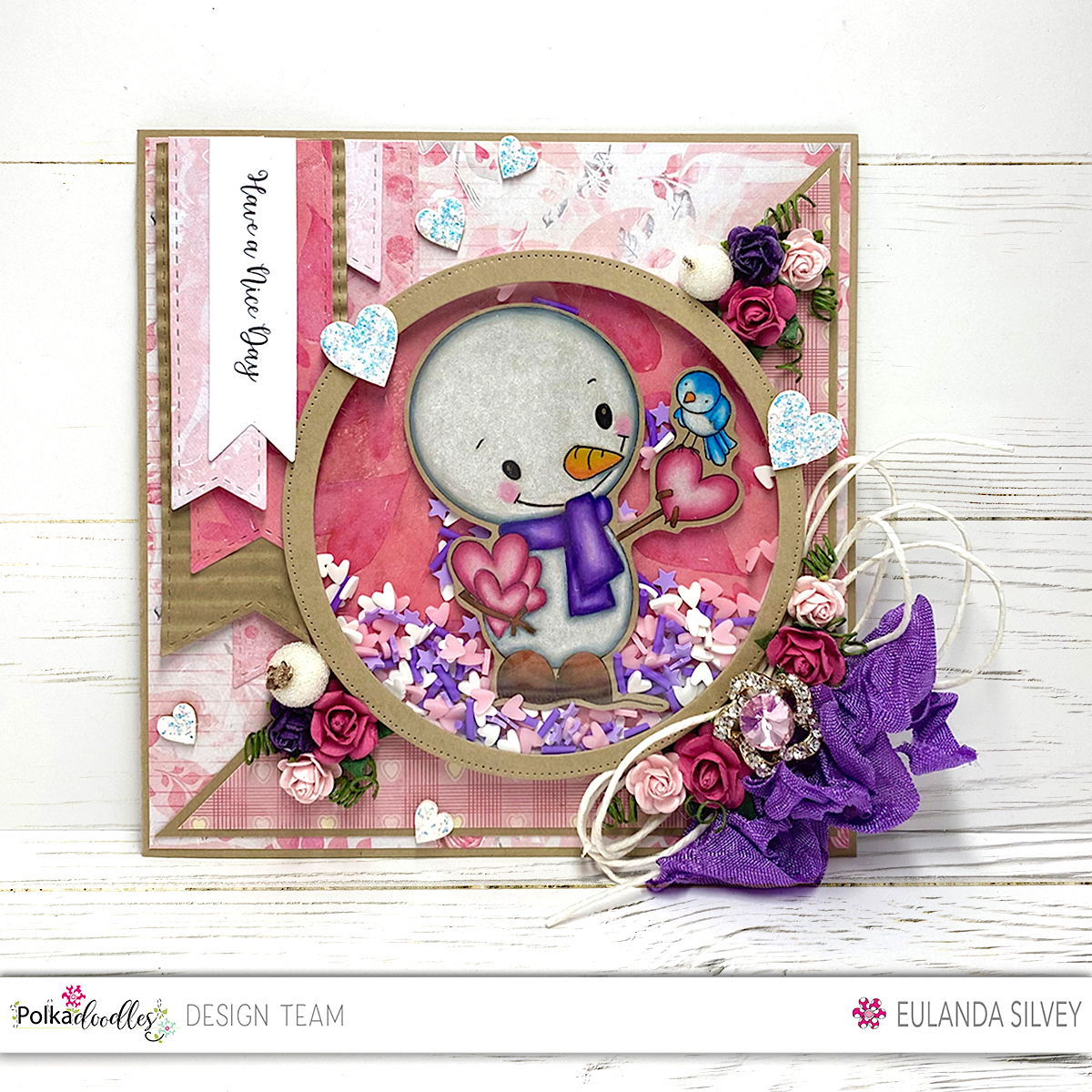 Cards and More Crafts: Hello Frosty Snowman