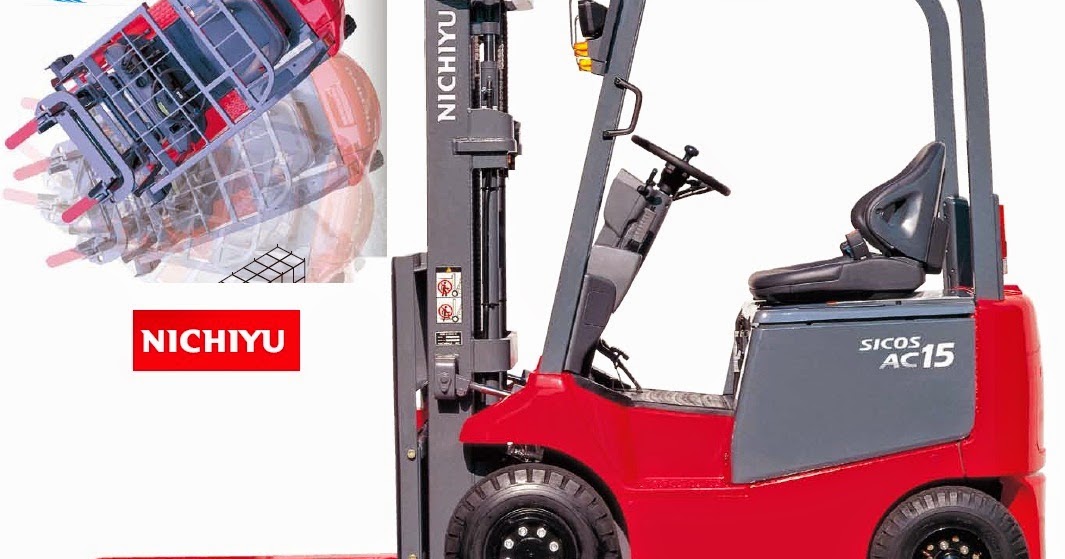 Xe nâng điện 4 bánh Nichiyu 1.0 - 3.0 tấn, Nichiyu Battery Forklift