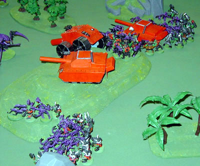 Arcadia Prime: Battle Report: The Tyranid Swarm Attacks, Part 1