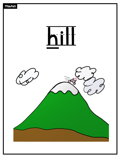 ASH THE TEACHER: h, b, f, l, ss