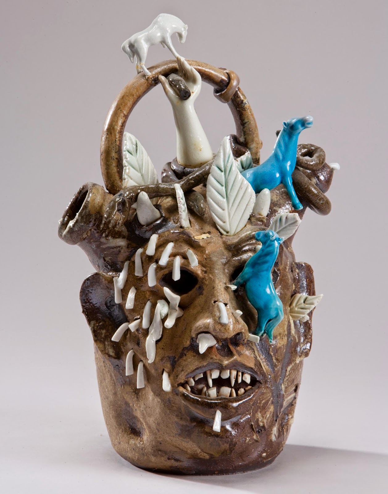 Peter Lenzo: Ceramic Heads and Face Jugs
