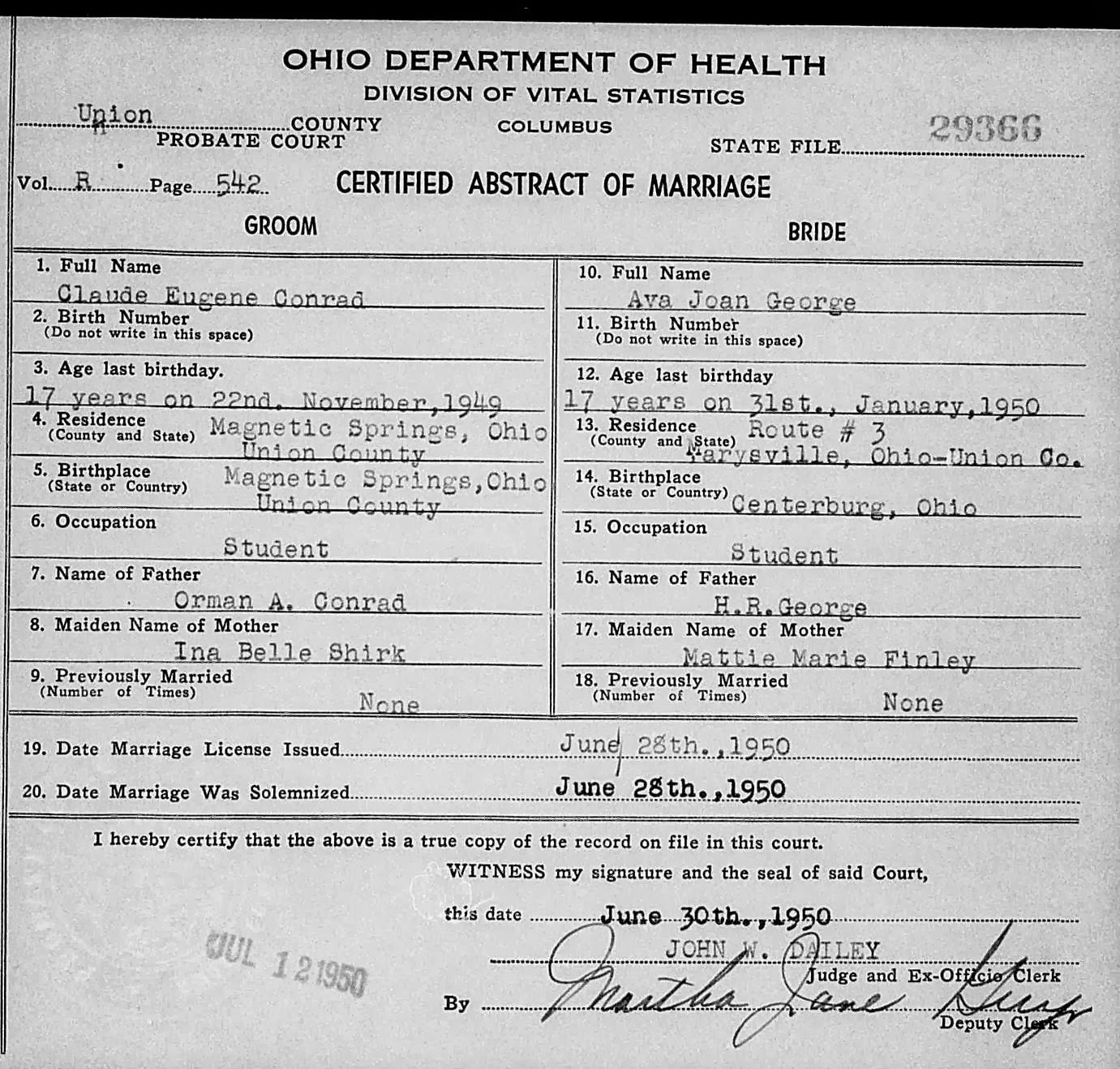 Climbing Wendy's Family Tree