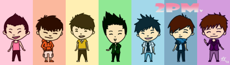 Everything About 2PM: [poster] "Deviantart"of 2PM