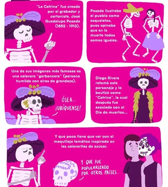 ¡Todos adictos al español!: La Catrina