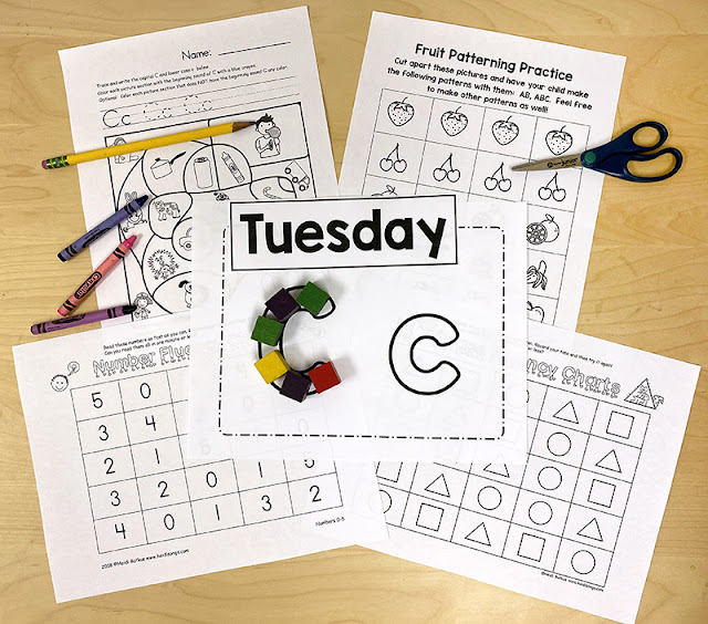 Fall WEEK 5 - TK/Kinder Distance Learning Packet! (NO PREP PRINTABLES ...