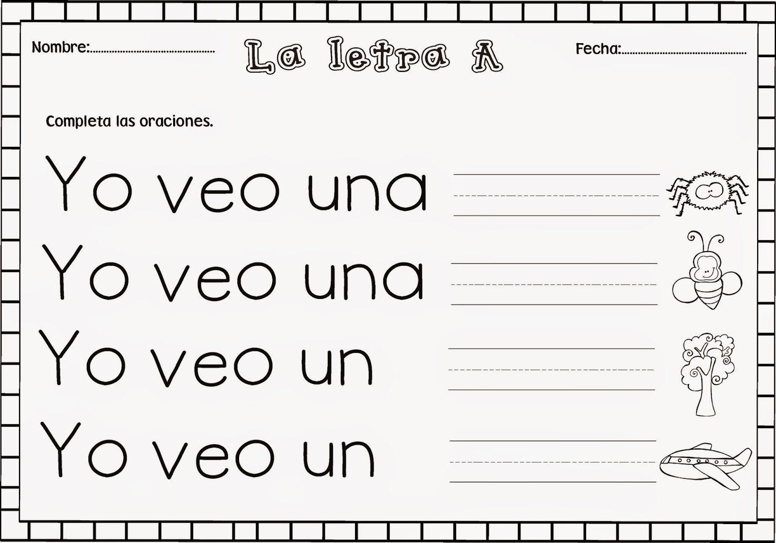 SGBlogosfera. María José Argüeso: TRABAJAMOS LA LETRA A
